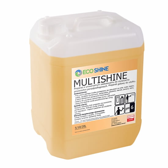 ECO SHINE Multishine 5 L - Uniwersalny preparat czyszczący do ...